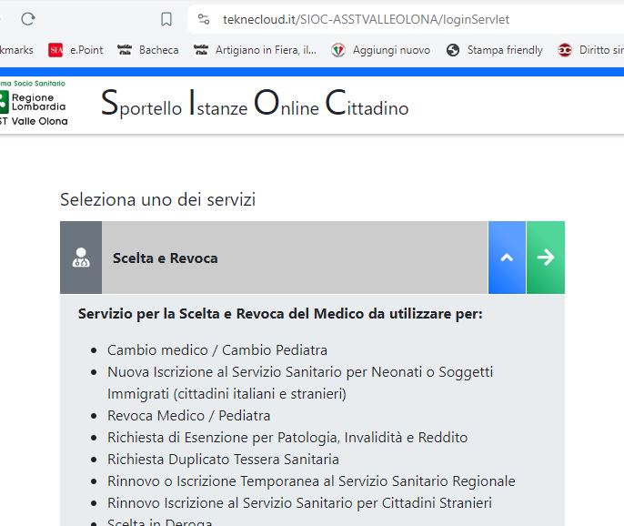 Medico di famiglia, scelta/revoca - varesepress.info